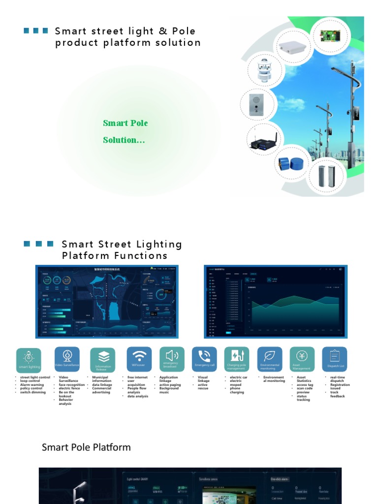 Smart Light & Pole | PDF