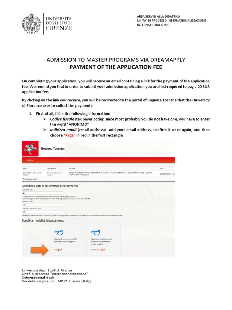 DREAMAPPLY How To Pay The Application Fee | PDF | Payments | Business
