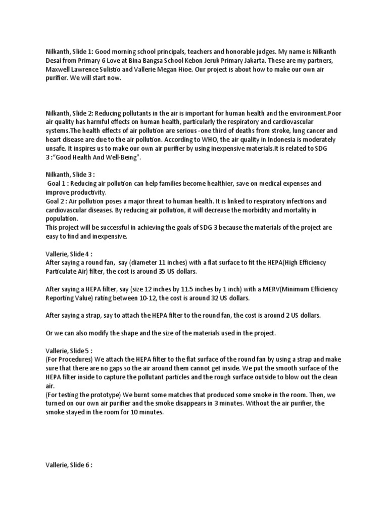 Diy Air Purifier | PDF | Technology & Engineering