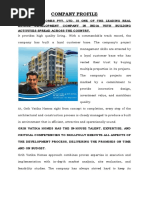 Interior Design Company Profile Sample | PDF | Interior Design | Business