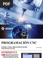 10 Ejemplos de Programacion CNC | PDF | Control numerico | Programación ...