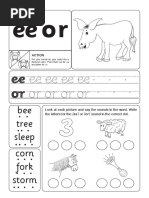Jolly Phonics Group 3 Worksheets | PDF