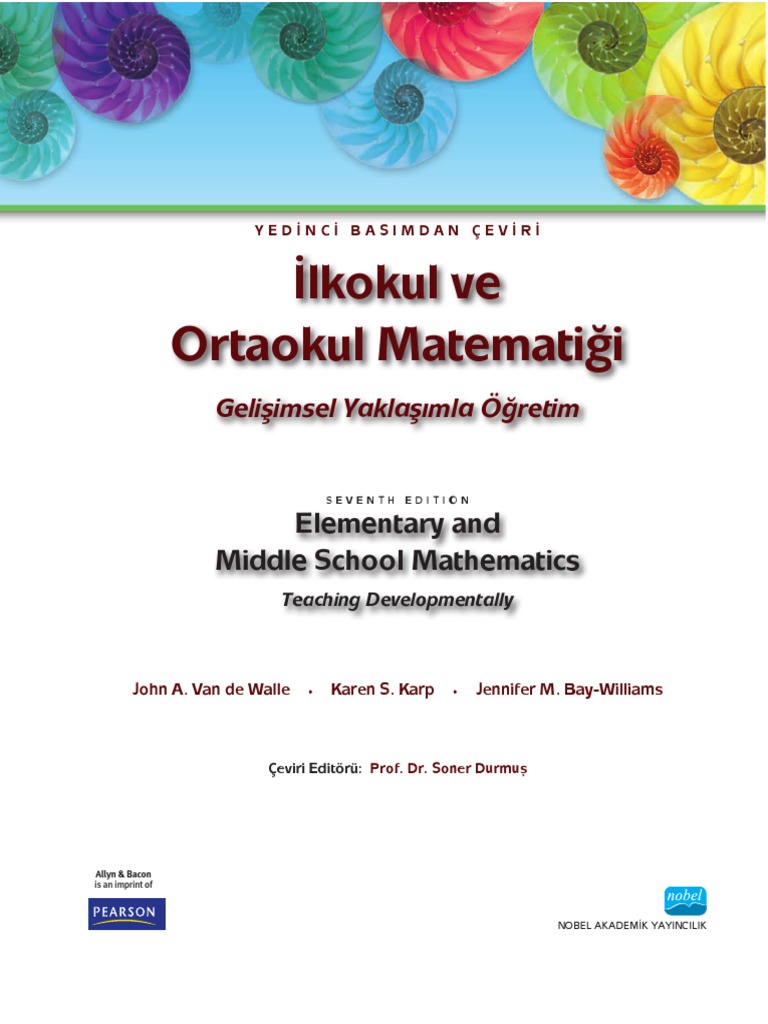 Yedinci Basimdan Evi R Ilkokul Ve Ortaokul Matematig Lkokul Ve Ortaokul Matematigi | PDF