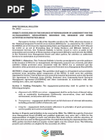 Sapa Rules (Denr Dao 2007-17) | PDF | Protected Area | Sustainability