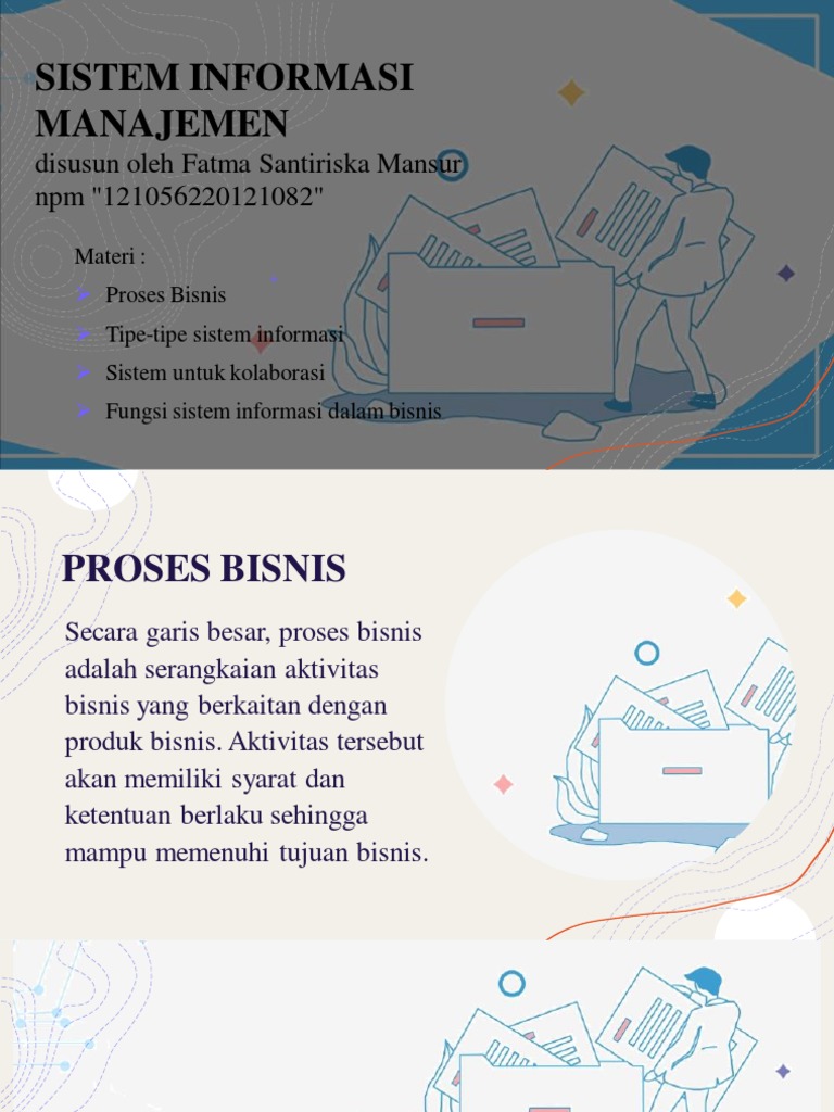 Sistem Informasi Manajemen untuk Kolaborasi dan Pengambilan Keputusan ...