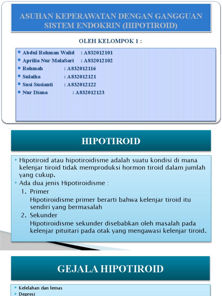 Hipotiroid | PDF
