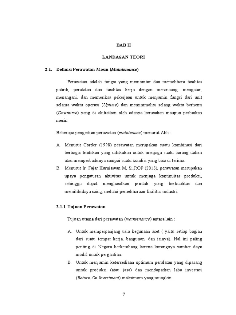 Bab Ii. Ta Abi Fix | PDF