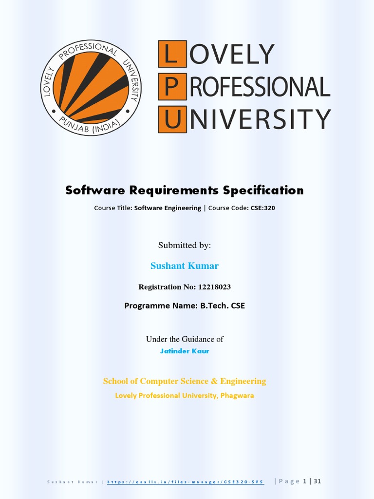 PayTm SRS - Sushant | PDF | Systems Engineering | Software Engineering