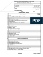 Leave Application Proforma | PDF
