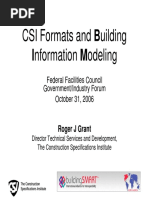 MasterFormat vs UniFormat Overview | PDF | Wall | Building Technology