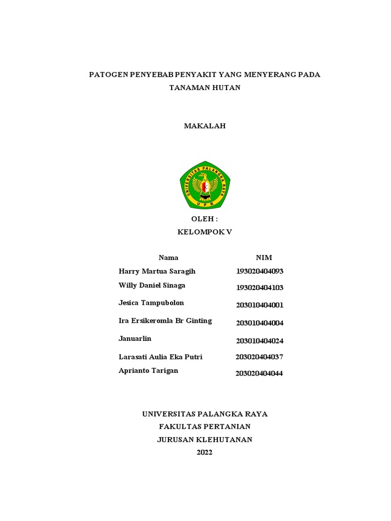 Makalah - Kelompok 5 - PPH - 2022 | PDF