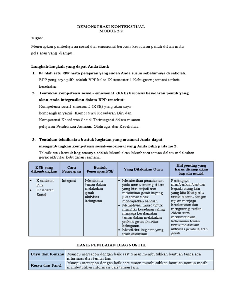 RPP Pembelajaran Berdiferensiasi | PDF
