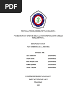 Proposal PKM PM PIMNAS 2023 | PDF | Bisnis | Sains & Matematika