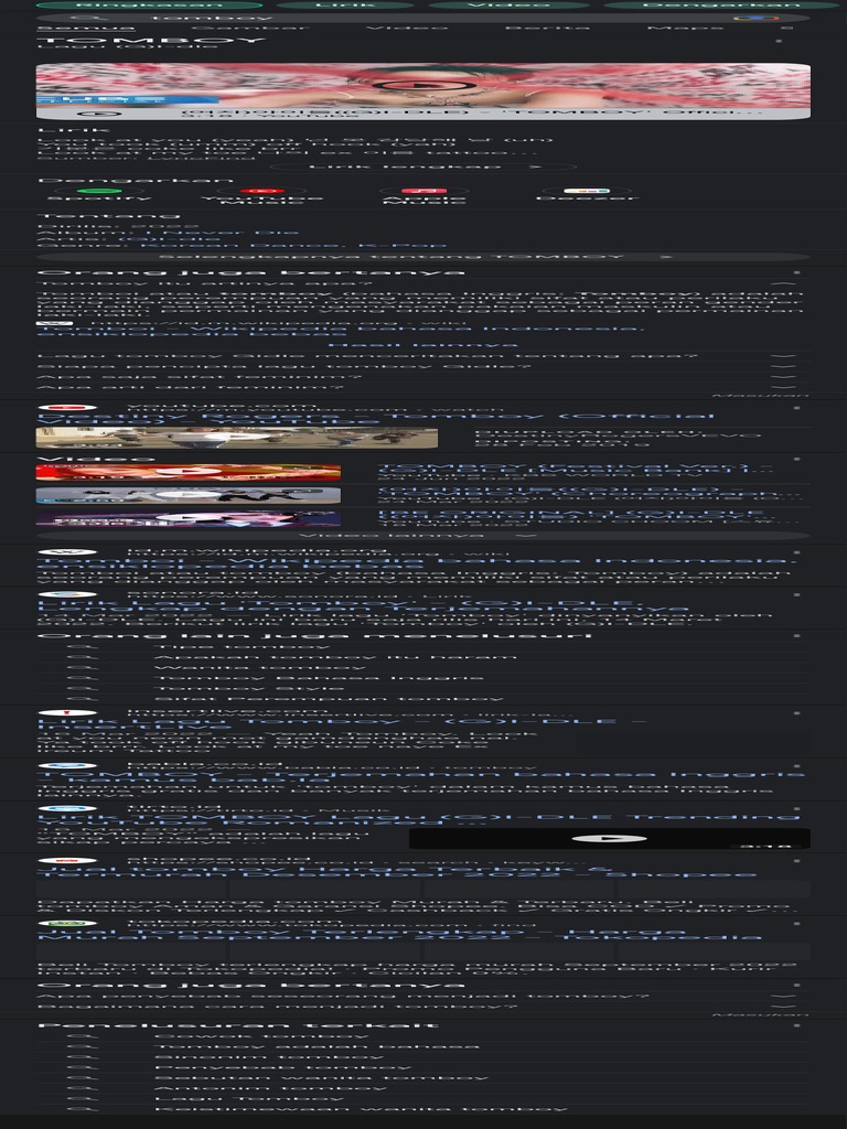 Tomboy: Orang Juga Be!anya | PDF