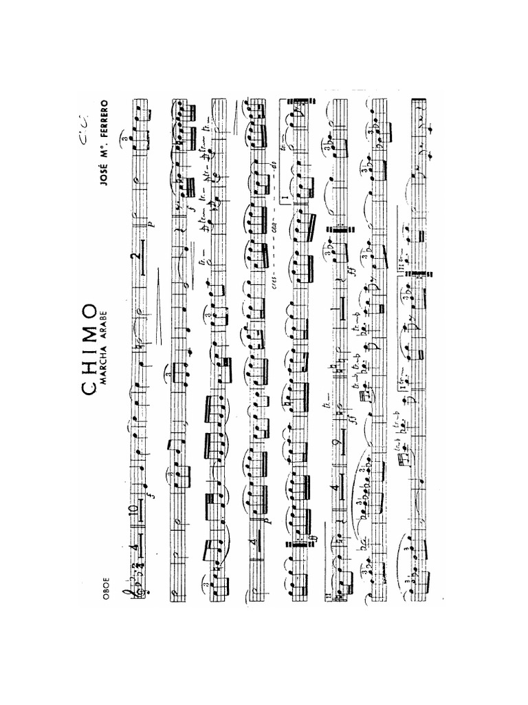 Chimo Oboe | PDF