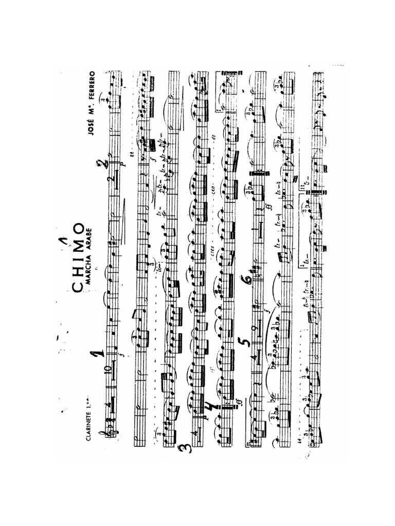 Chimo Clarinete 1 | PDF