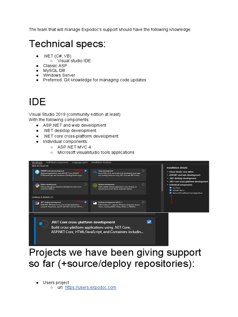 Expodoc Handover V 0.1 | Download Free PDF | Microsoft Windows ...