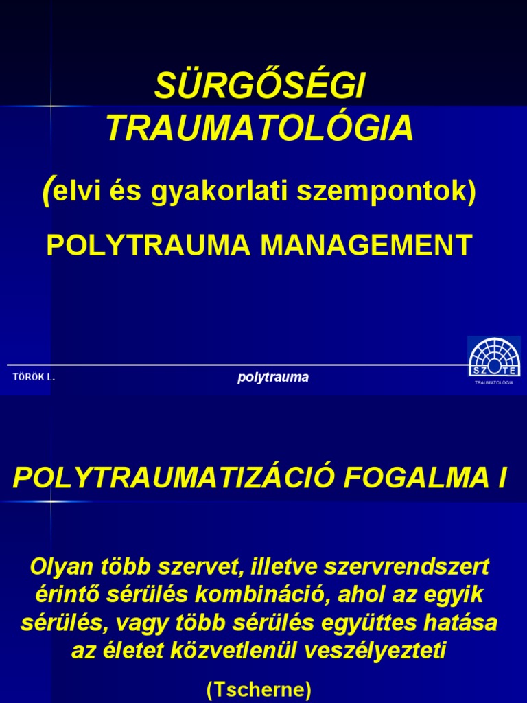 Torok POLYTRAUMA | PDF