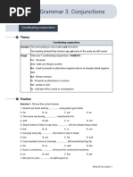 Practice 1 - FANBOYS Conjunction | PDF