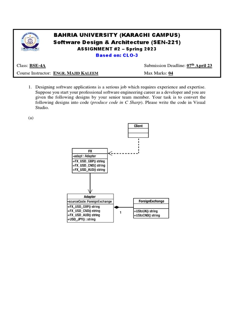 SDA Spring 2023 ASSIGNMENT 2 4A | PDF
