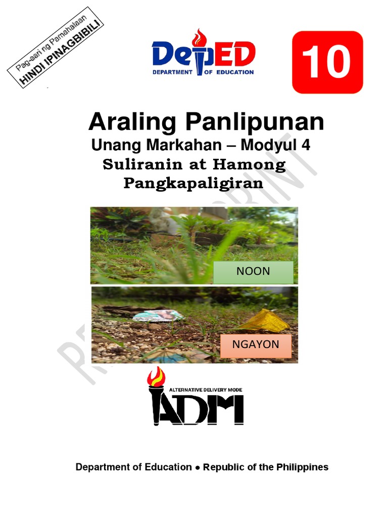 Ap10 q1 Mod4 Suliraninathamongpangkapaligiran v5 | PDF