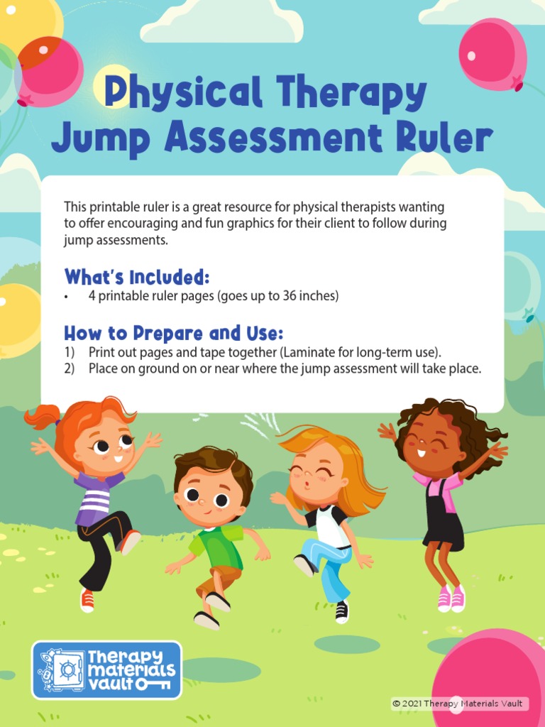 Physical Therapy Jump Assessment Ruler fghd3c | PDF | Therapy | Psychology