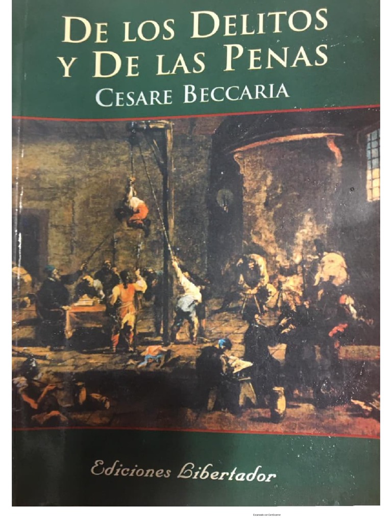 16-03 CESAR BECCARIA - Liberalismo Penal - de Los Delitos y Las Penas | PDF