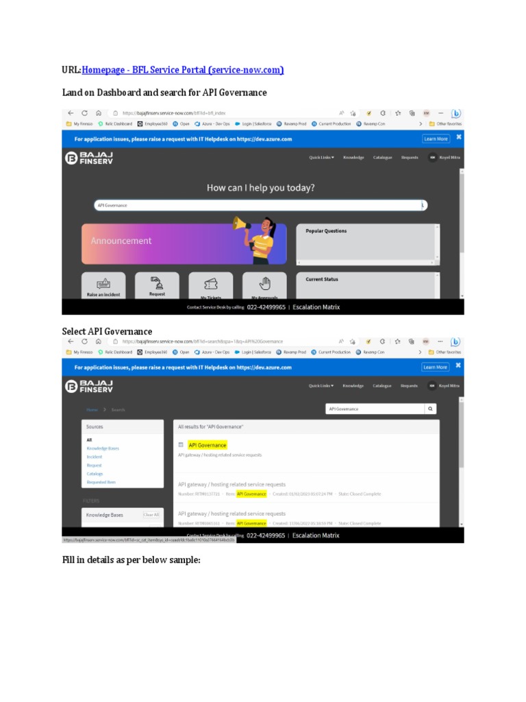 Point 3 - FD Azure Dashboard Ticket Creation Flow | PDF