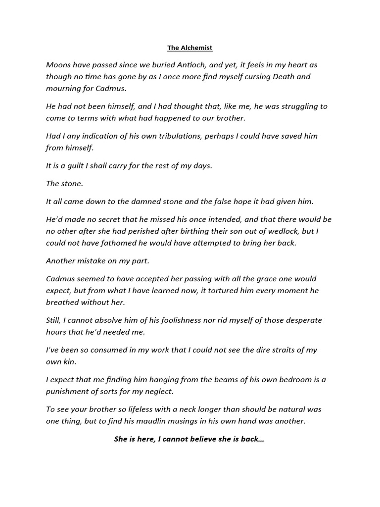 The Alchemist | PDF | Harry Potter