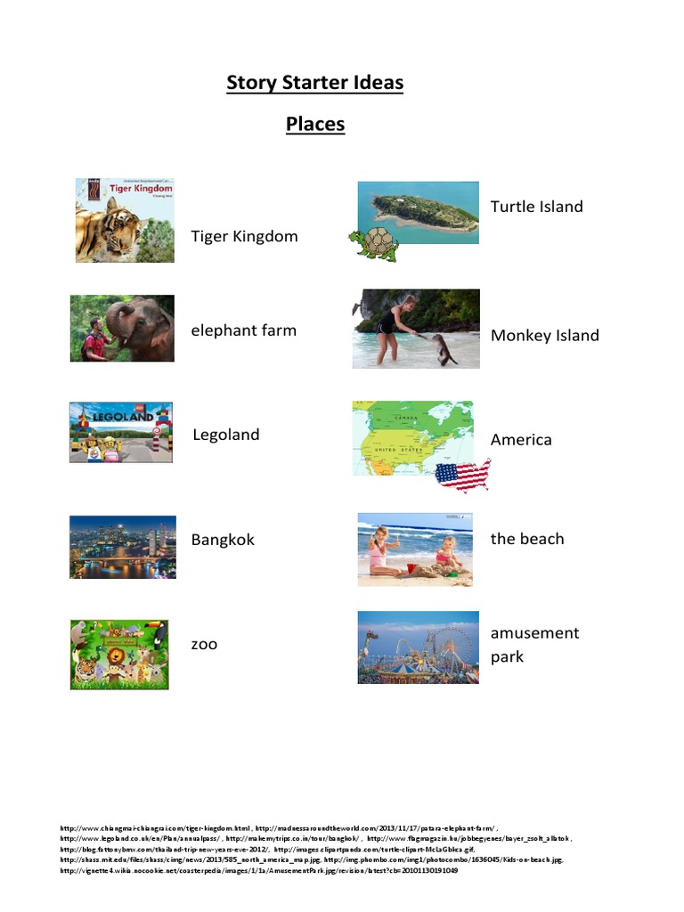 Story Starter Ideas - Primary | PDF