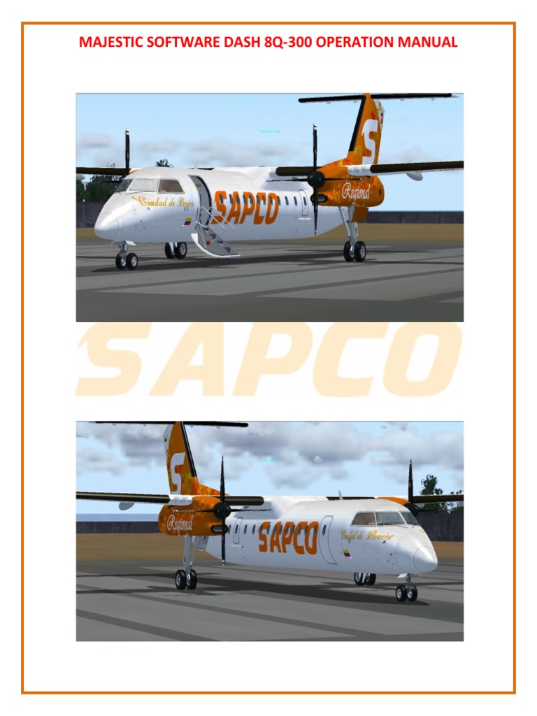Majestic Software Dash 8Q-300 Operation Manual | Descargar gratis PDF ...
