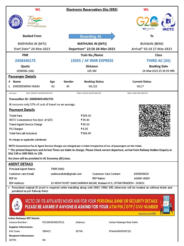 MTJ To Bem 26.0333 | PDF | Identity Document | Qr Code