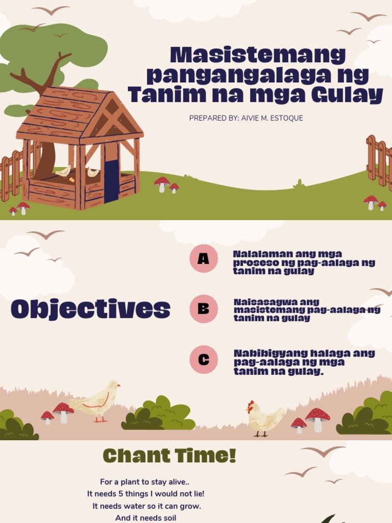 Masistemang Pangangalaga NG Tanim Na Mga Gulay | PDF