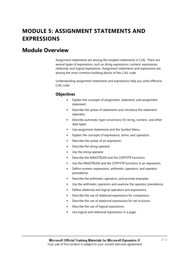 Nav2013 Enus Csintro 05 | PDF | Variable (Computer Science) | Data Type