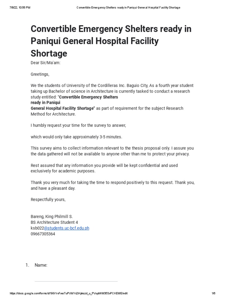 Convertible Emergency Shelters Ready in Paniqui General Hospital ...