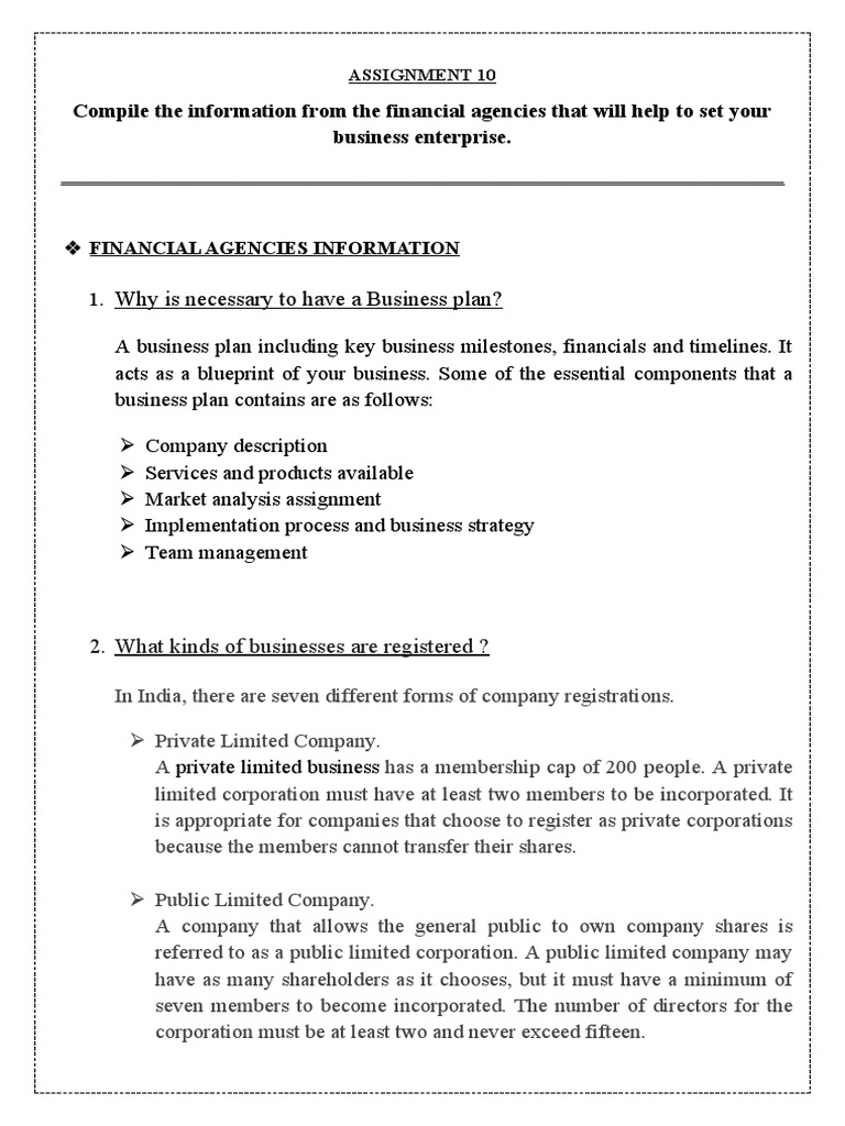 Assignment 10 | PDF | Partnership | Limited Liability Partnership