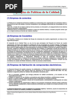 Alerta de Calidad | PDF