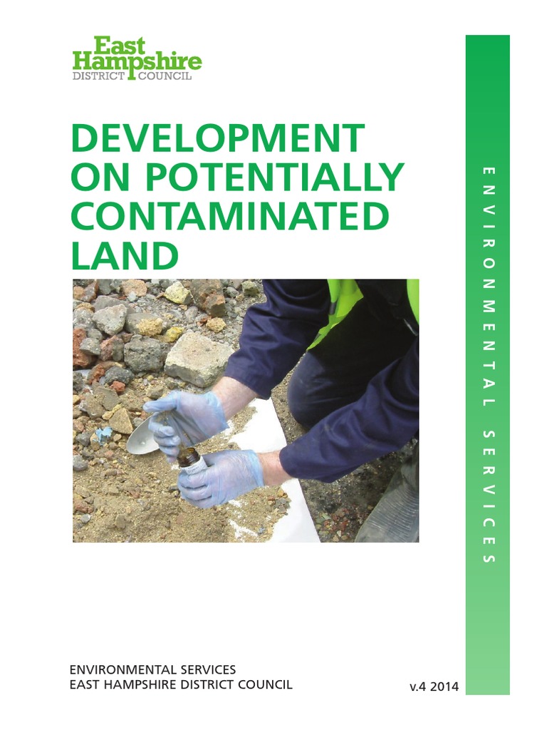Contaminated Land Guide | PDF | Environmental Remediation | Risk