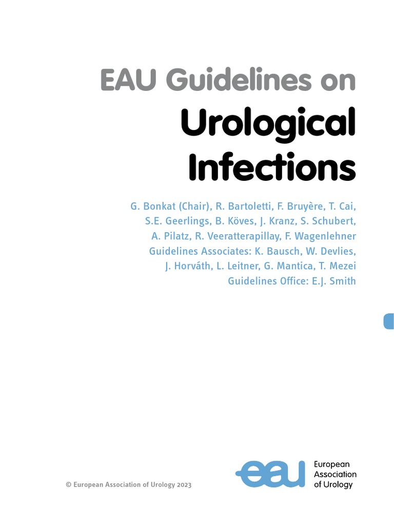 EAU Guidelines On Urological Infections 2023 | PDF | Urinary Tract ...