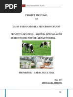 Project Proposal For Cattle and Goat Fattening and Dairy Farm (Final ...