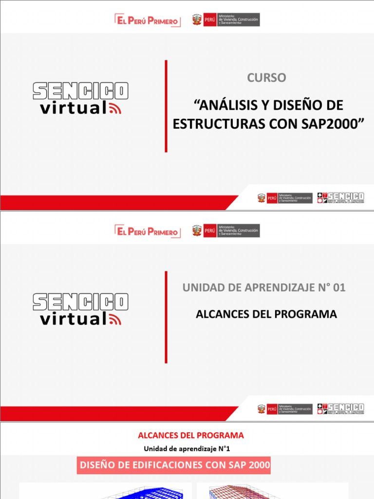 Análisis y Diseño de Estructuras Con Sap2000 Ua1 | PDF | Viga (Estructura) | Mecánica