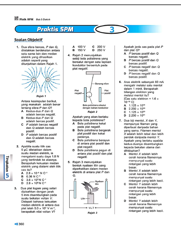 Praktis SPM Bab 3 | PDF