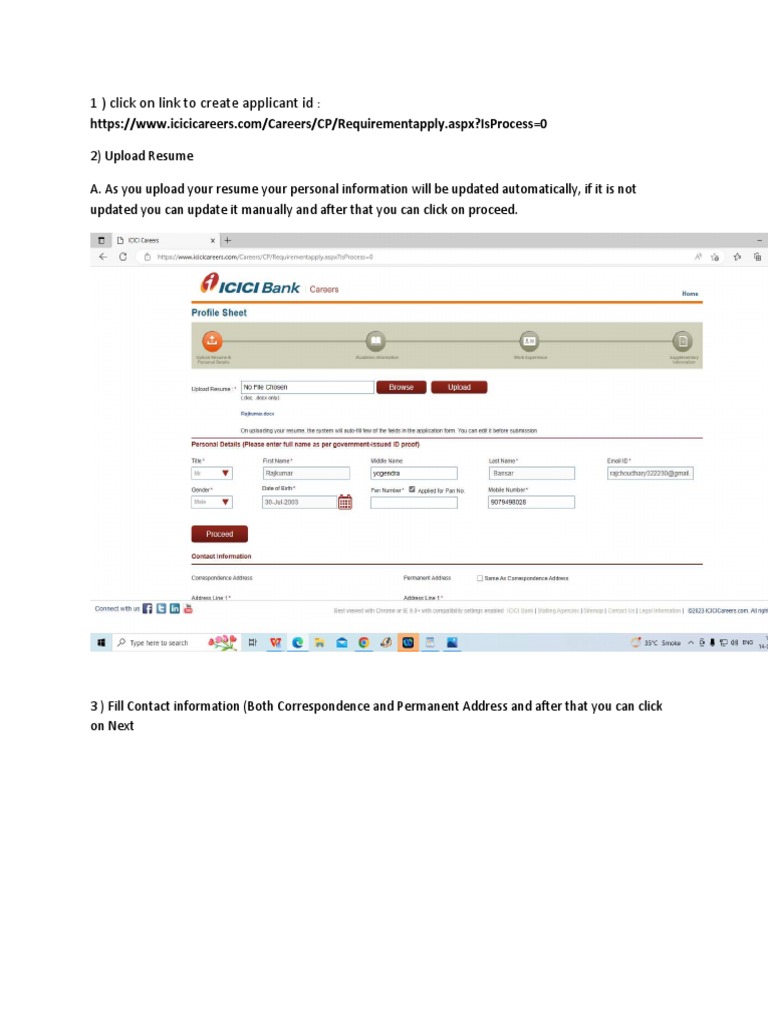 Applicant ID Process | PDF
