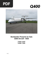 Factsheet Q Series Q400 | PDF | Aircraft | Airliner