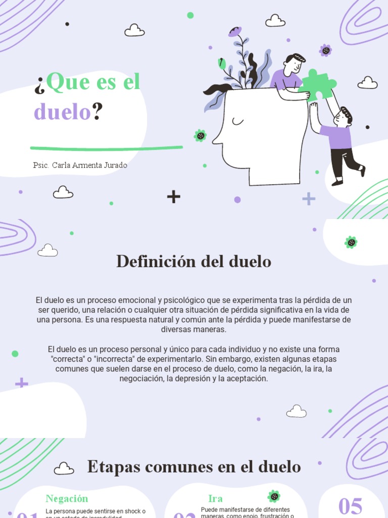 Duelo | PDF | Dolor | Ira