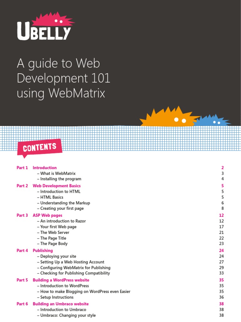 v6 Web Development Guide | PDF