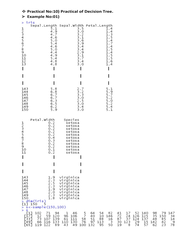 Data Science Practical No 10 | PDF | Plants | Botany