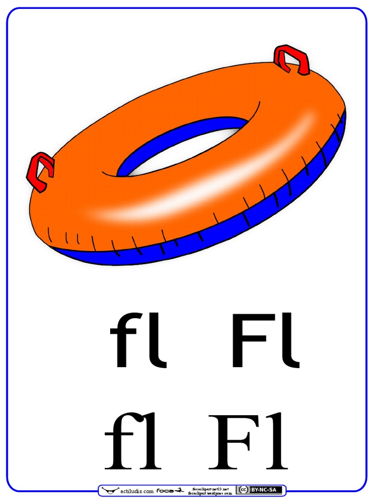 Letras y dibujos con "fl" y "fr" | PDF