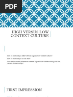 Edward T. Hall's Cultural Dimensions | PDF | Individualism | Nonverbal ...