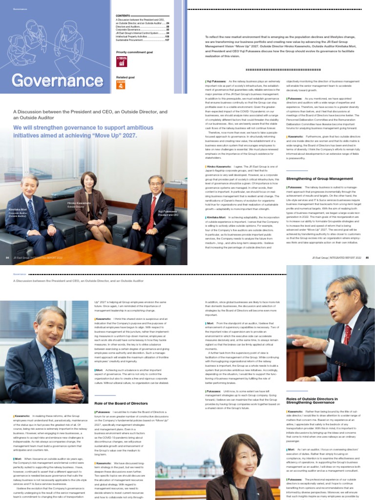 Governance | PDF | Governance | Corporate Governance